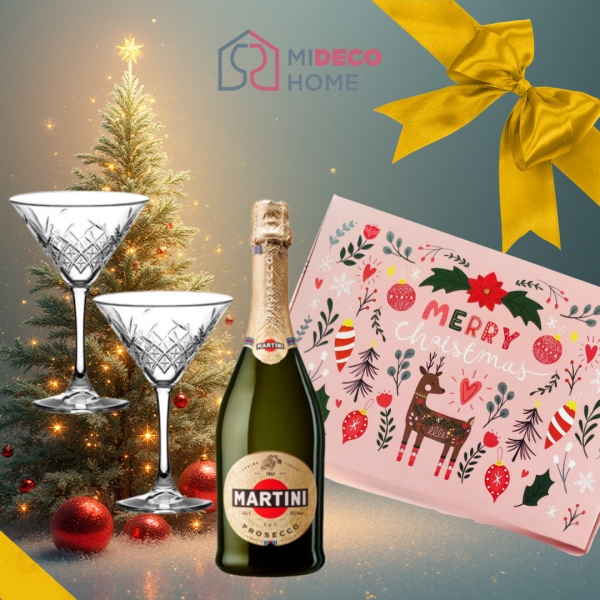KIT MARTINI BOX NAVIDAD - Mi Deco Home